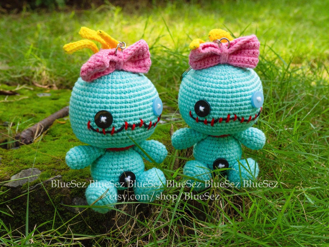 Scrump Crochet Doll, Lilo and Stitch Amigurumi Toy, Lilo's Rag Doll ...