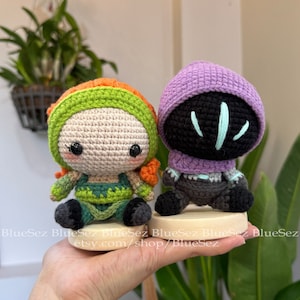 Valorant Crochet Doll, Valorant Characters Doll, Valorant Gift ...