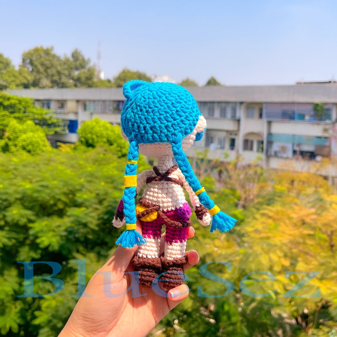 Jinx Acane Crochet Doll Chibi Jinx Amigurumi Crochet Anime - Etsy