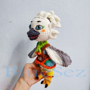 Tulin From the Legend of Zelda Tears of the Kingdom Crochet Doll ...
