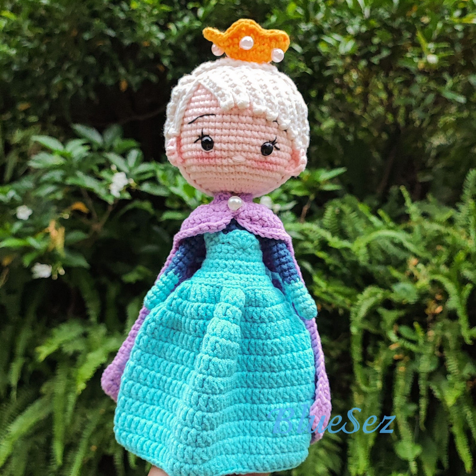 Elsa and Anna Princess Crochet Doll Frozen Princess Elsa & - Etsy