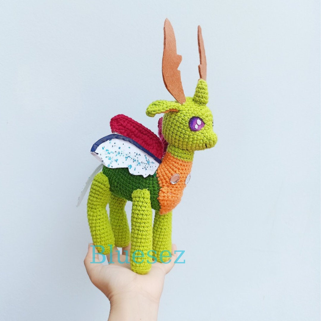 Thorax Inspired Plush, Custom Stuffed Animal, Cartoon Character Plush ...
