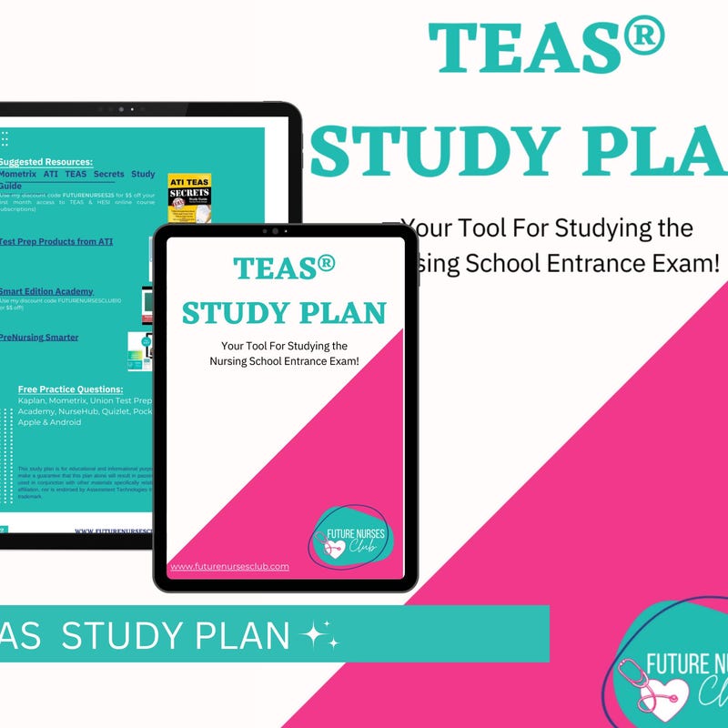 Teas Test Study Guide - Etsy