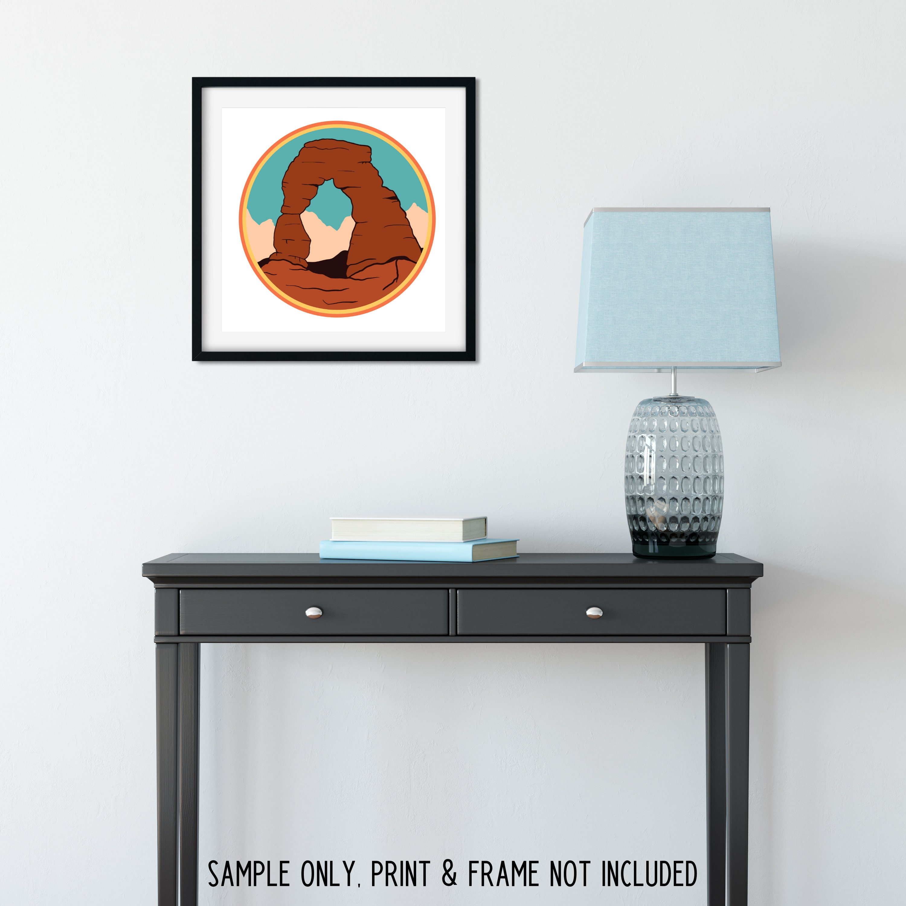 PNG, SVG Delicate Arch Instant Download; Moab Utah, Arches National ...