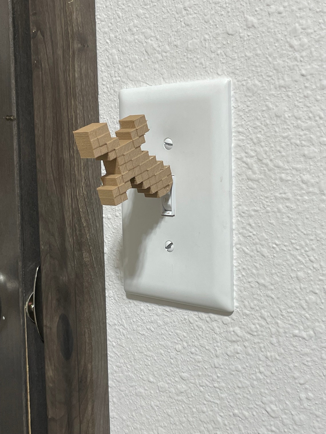 Minecraft Inspired Sword Lever Light Switch Gaming Room Decor Gift for ...