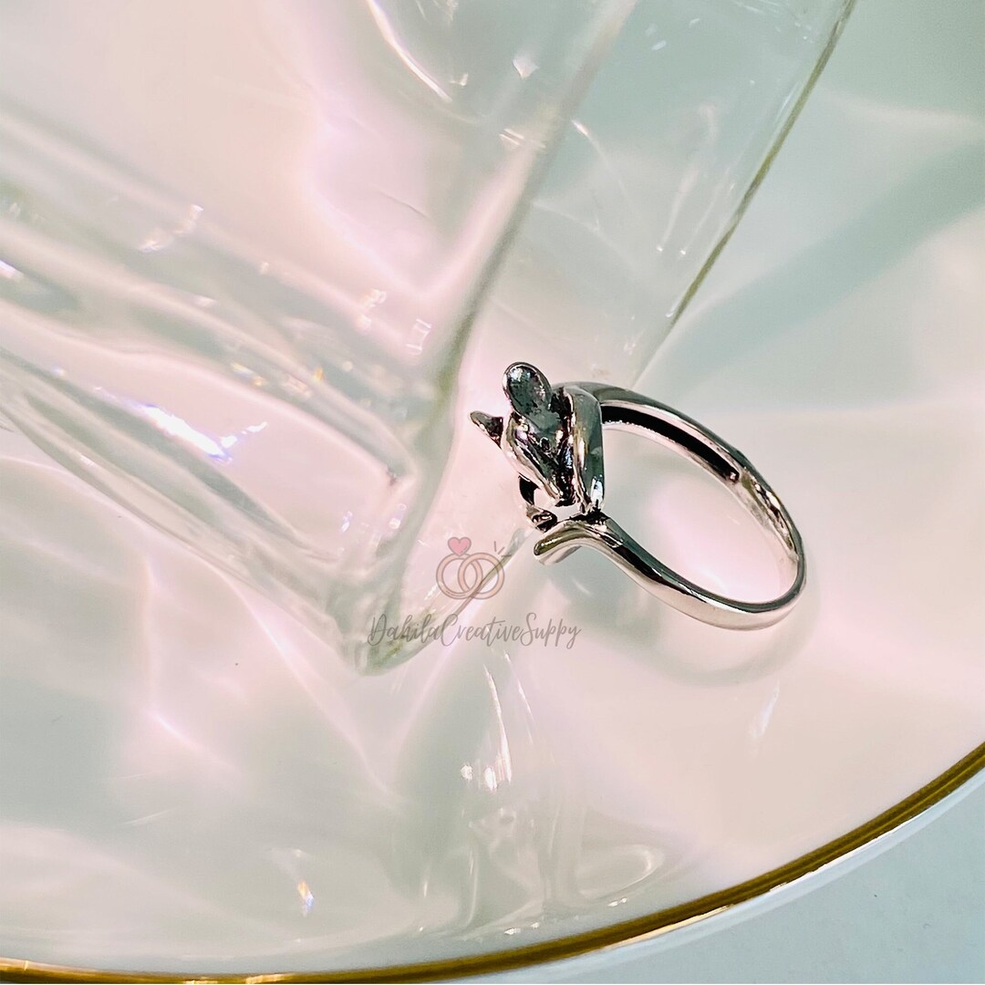 Mouse Ring, Adjustable Ring, Animal Jewelry, Animal Ring, Cute Mouse ...