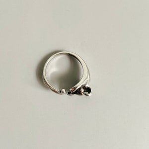 Mouse Ring Adjustable Ring Animal Jewelry Animal Ring Cute - Etsy