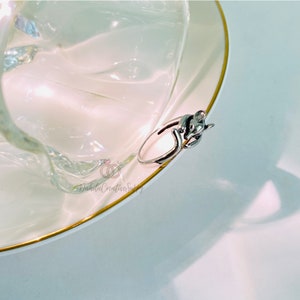 Mouse Ring, Adjustable Ring, Animal Jewelry, Animal Ring, Cute Mouse ...