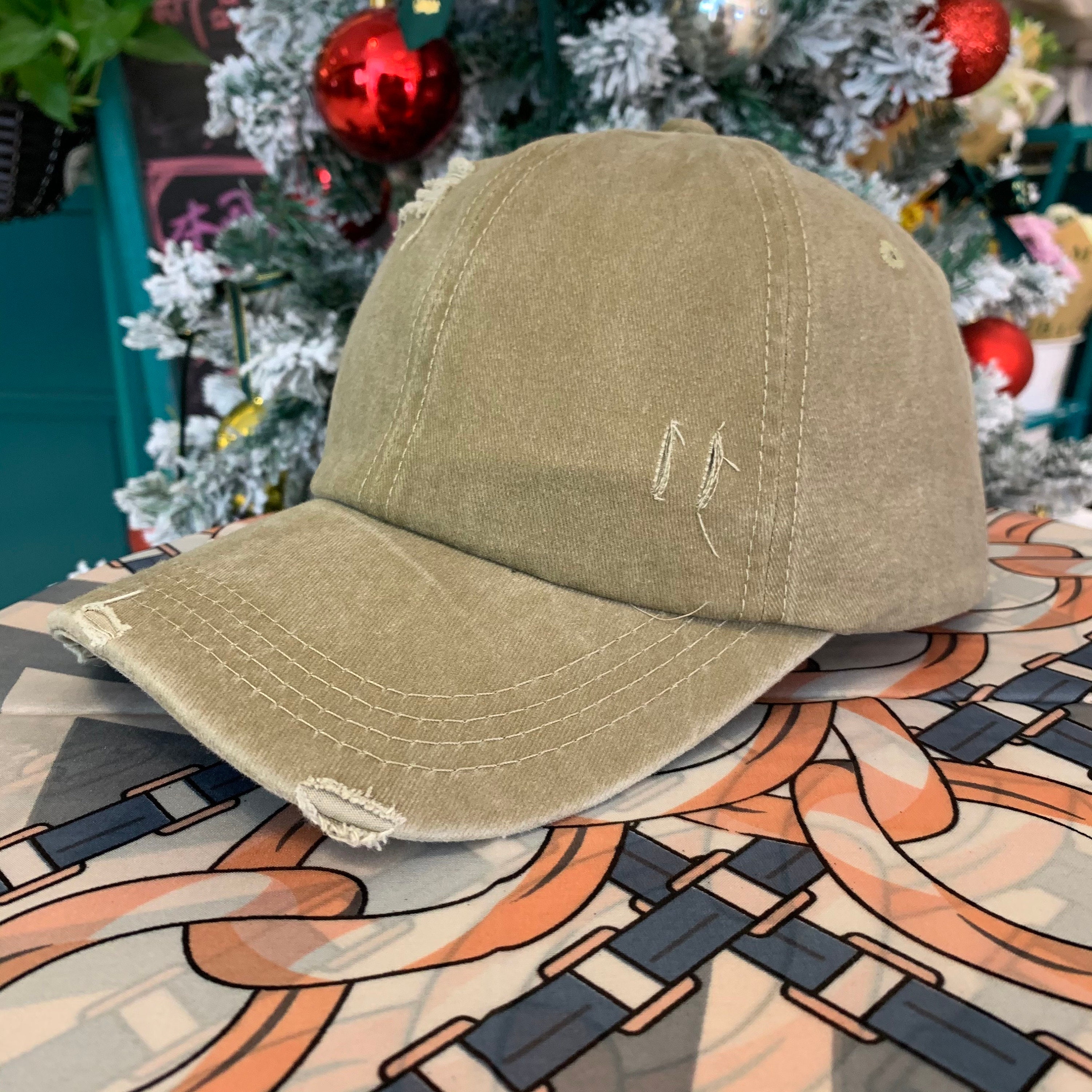 Washed Distressed Vintage Fashion Adjustable Unisex Baseball Caps Hats ...