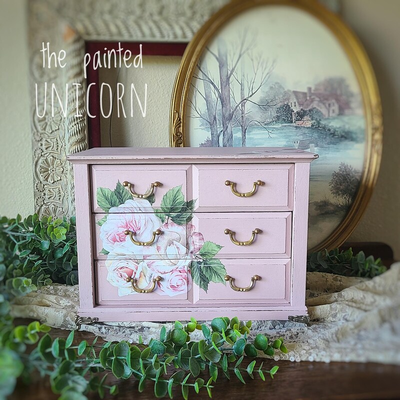 Pink Jewellery Box - Etsy