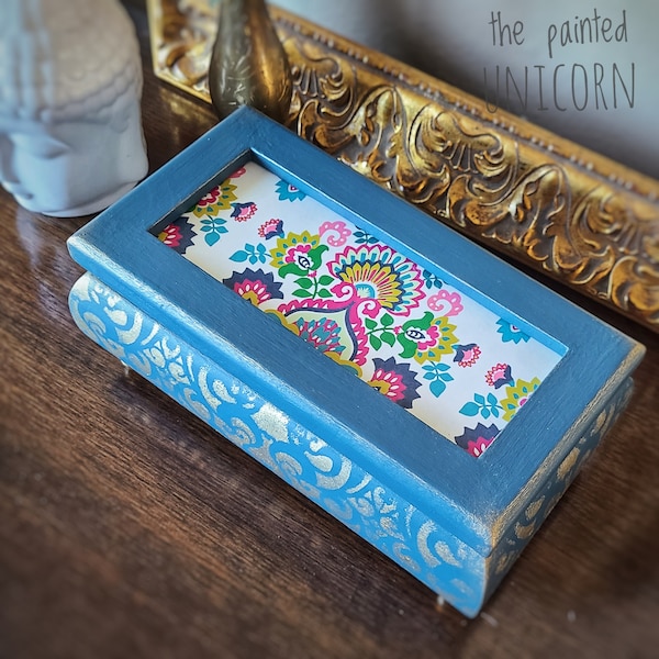 Hand Painted Jewelry Box - Etsy