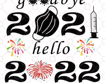 Hello 2022 Svg | Etsy