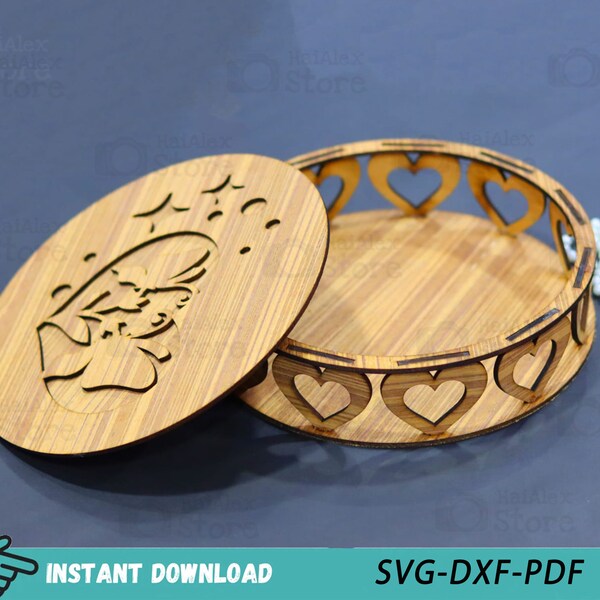 Laser Cut Box Template - Etsy