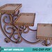 Wooden Cupcake Dessert Stand Laser Cut File, Cake Stand Template ...