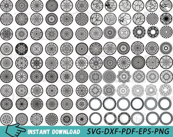 Distressed Vintage Retro Half Circle Digital File Ai Eps - Etsy