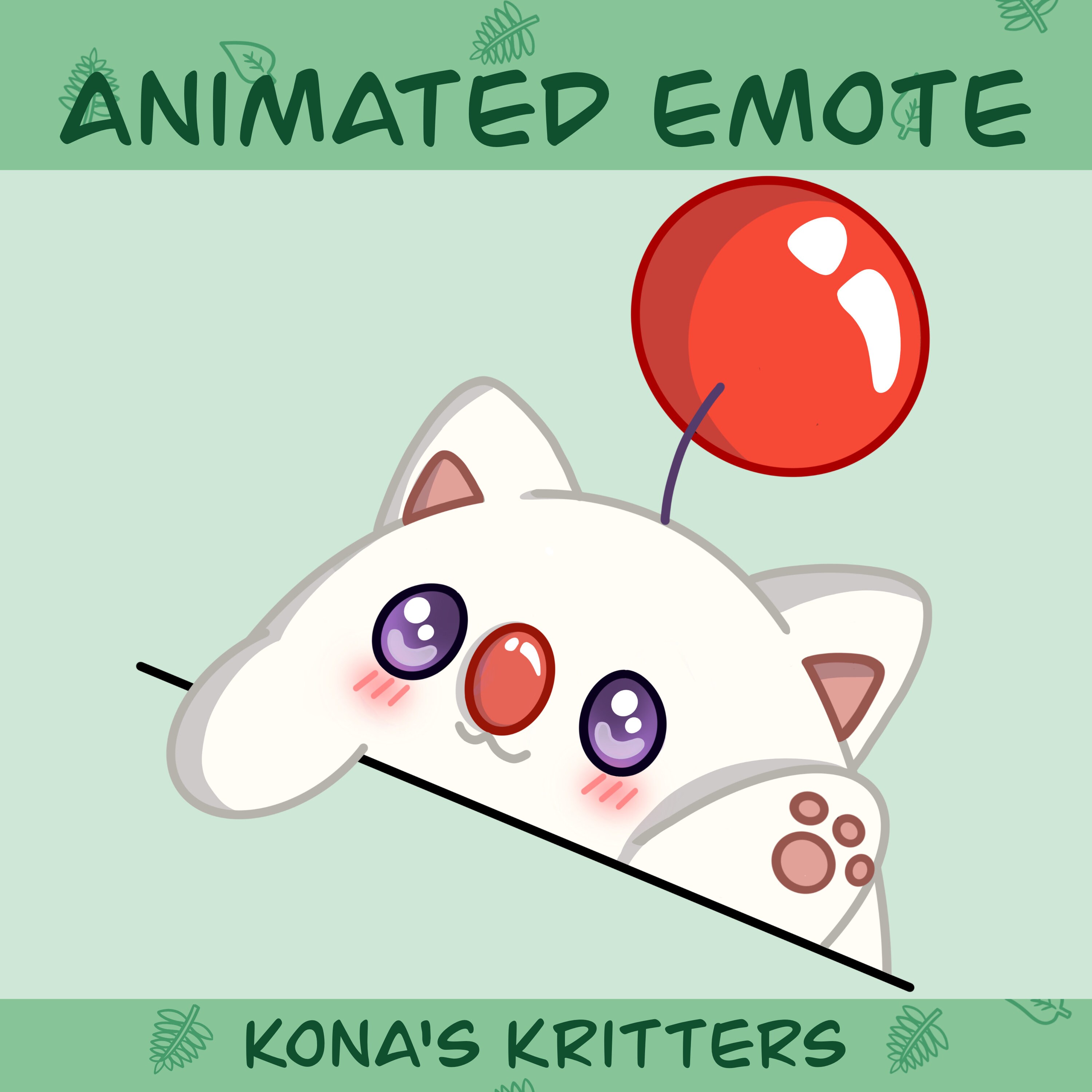 Animated Moogle Tapping Feet Emote Final Fantasy 14 FFXIV - Etsy