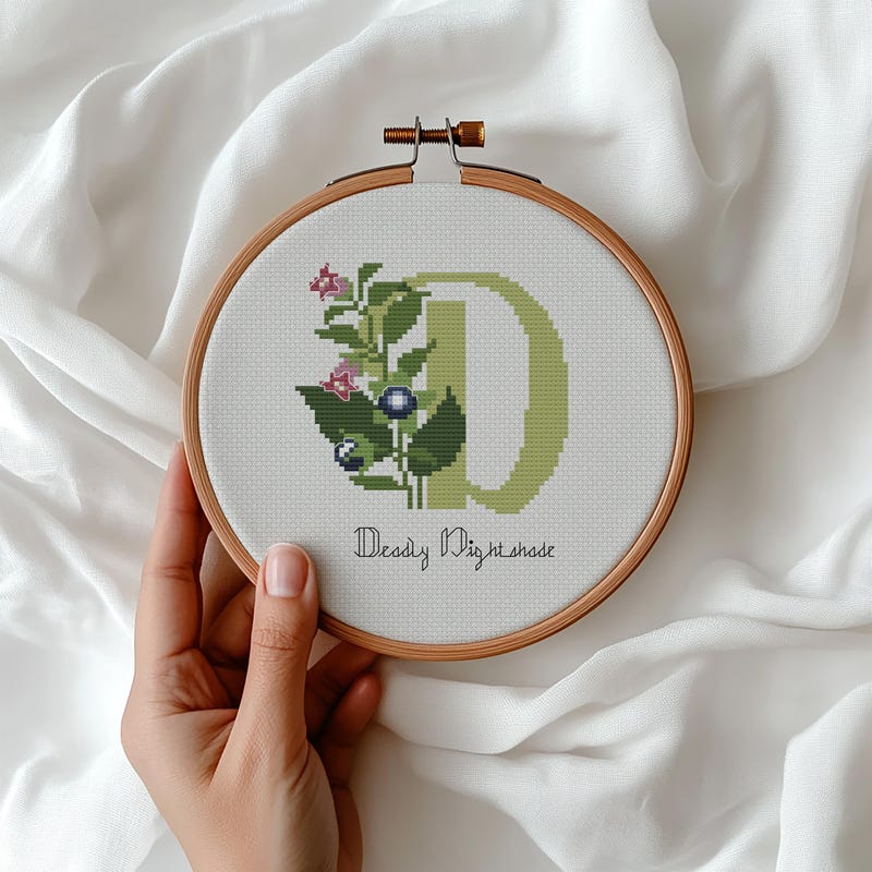 Botany Cross Stitch - Etsy