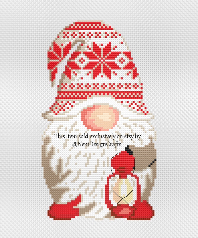 Cute Gnomes Mega Pack Cross Stitch Pattern Christmas Gnome | Etsy