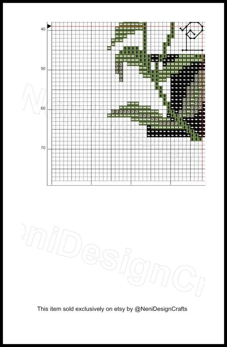 Floral Letter P Cross Stitch Pattern Customizable Names - Etsy