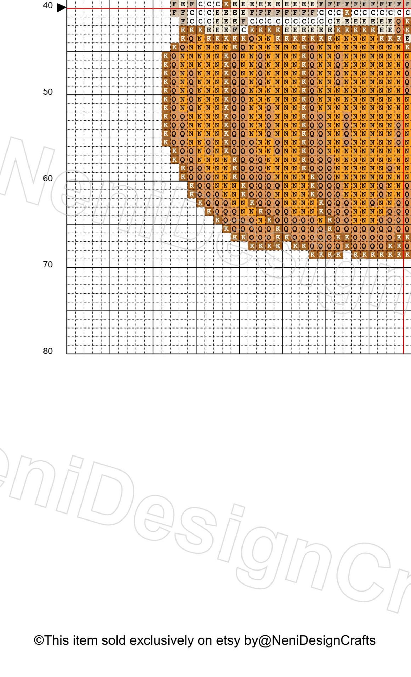 Pumpkin Latte Cross Stitch Pattern, Halloween Drink (PDF Pattern) - Etsy