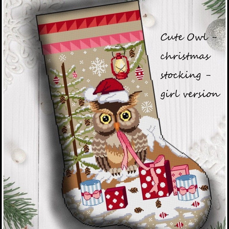 Owl Stocking - Etsy
