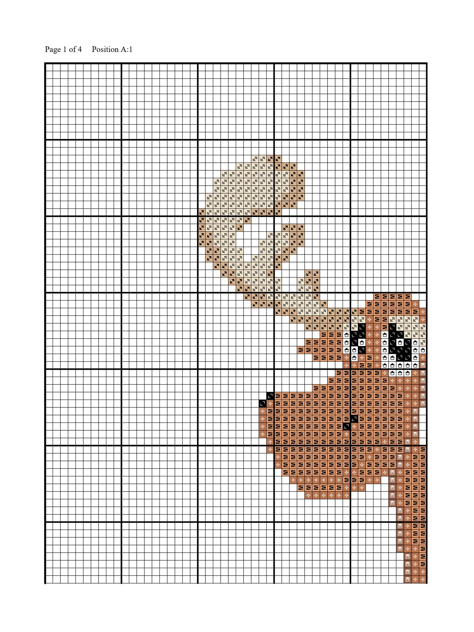 Moose Cross Stitch Pattern, Forest Animal Nursery Decor (PDF Pattern ...