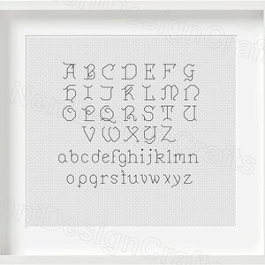 Floral Letter Z Cross Stitch Pattern, Customizable Alphabet (PDF) - Etsy