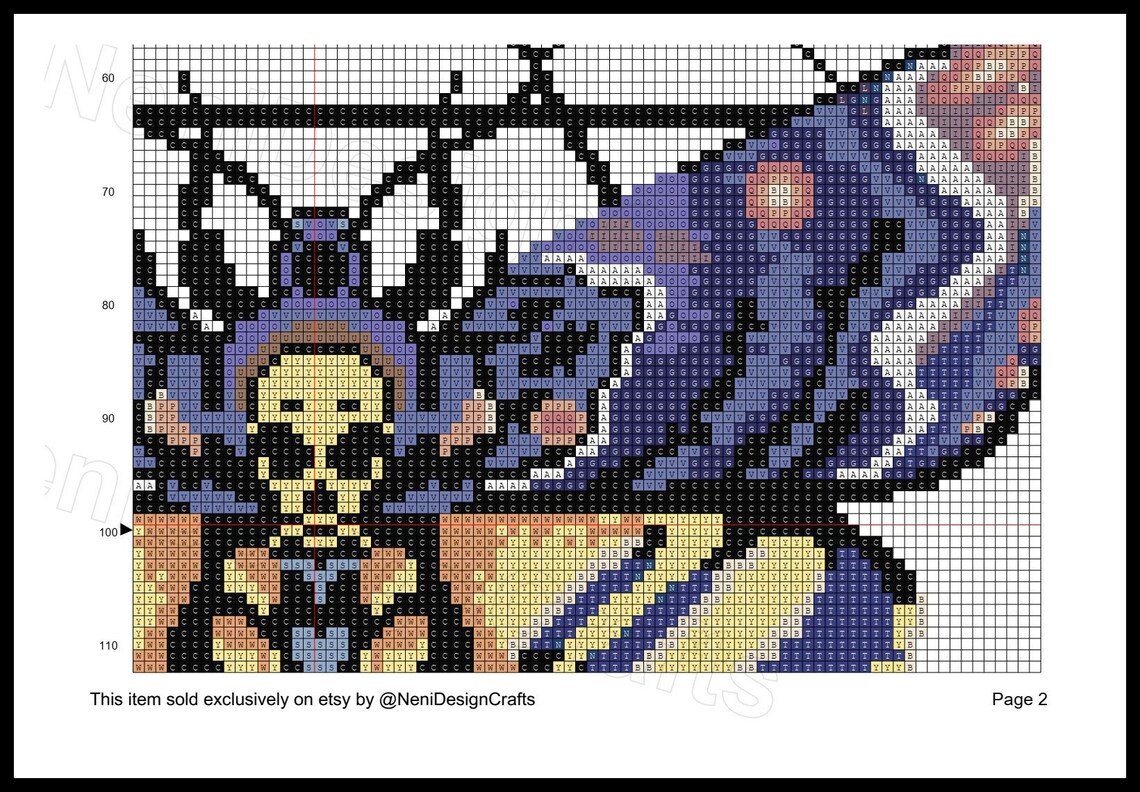 Death Moth Cross Stitch Pattern Moth Cross Stitch Death | Etsy