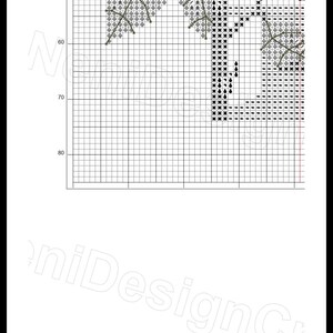 Floral Letter R Cross Stitch Pattern Customizable Names Countable ...