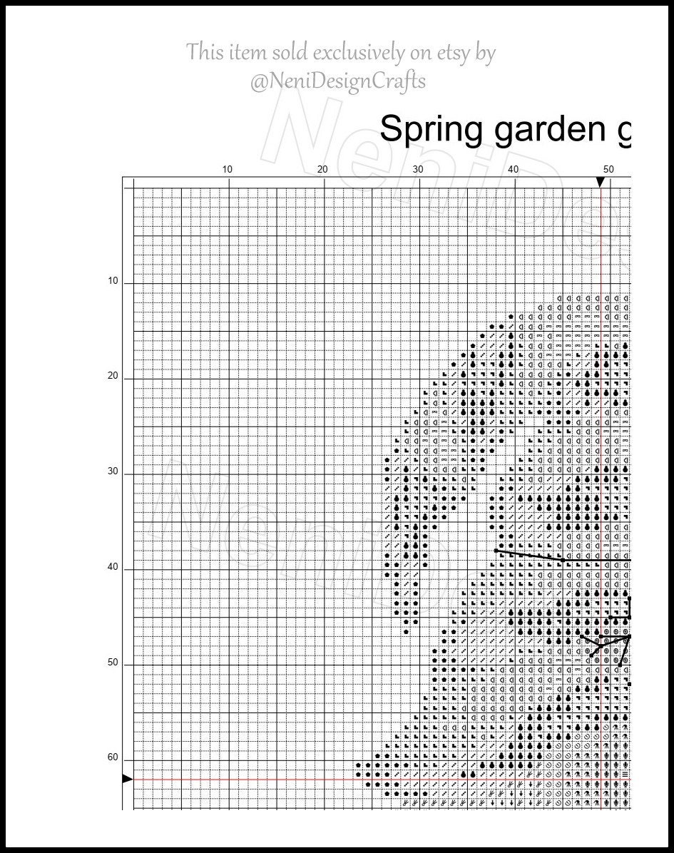 Spring Garden Gnome Cross Stitch Pattern Gnome Cross Stitch - Etsy