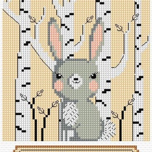 Woodland Animals Cross Stitch Pattern Set, Nursery Decor (PDF Pattern ...