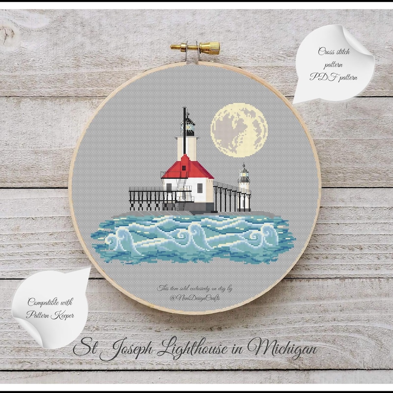St Joseph Mi Lighthouse - Etsy