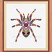 Mandala Tarantula, Cross Stitch Pattern, Cross Stitch Embroidery ...