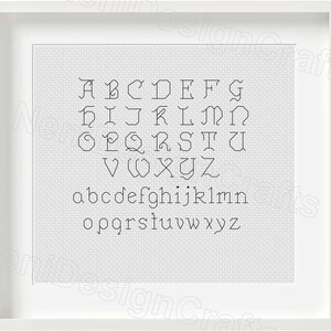 Floral Letter W Cross Stitch Pattern, Customizable Name (PDF) - Etsy