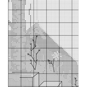 Cute Moose Christmas Stocking Cross Stitch Pattern DIY Christmas ...