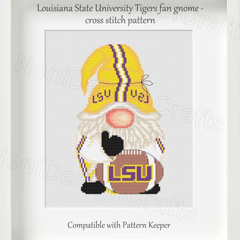 Lsu Cross - Etsy