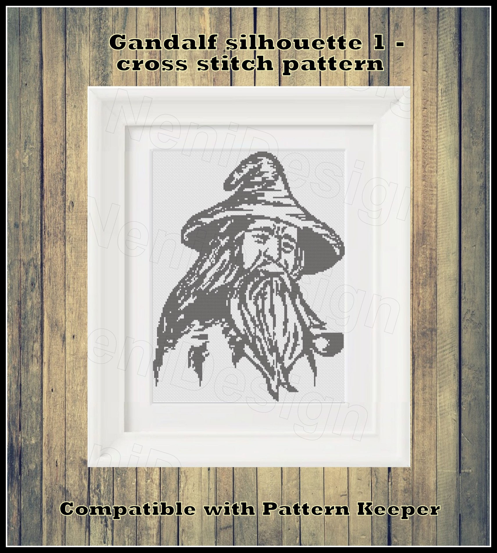 Gandalf Silhouette Pipe