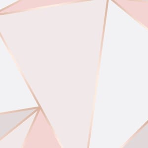 Pink Gray White Triangles Wallpaper / Geometric Shapes Wallpaper ...