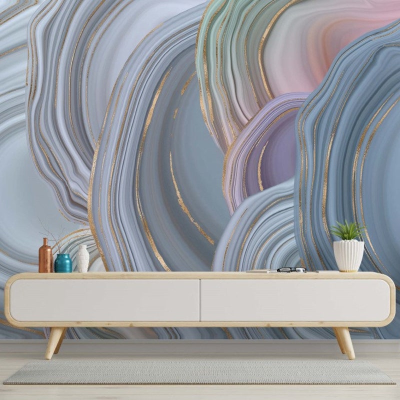 Agate Wallpaper - Etsy