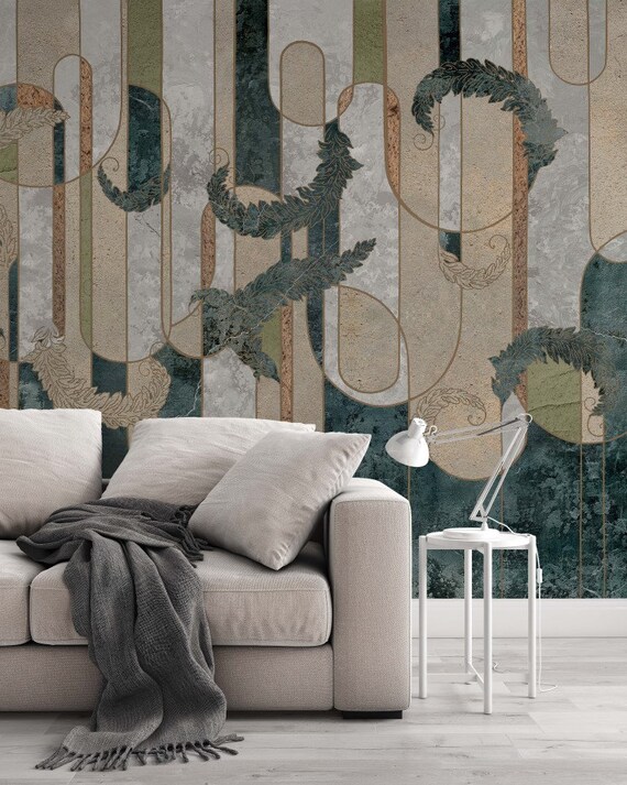 Prepasted Peel & Stick Wallpaper Background Wallpaper Geometric Shape ...