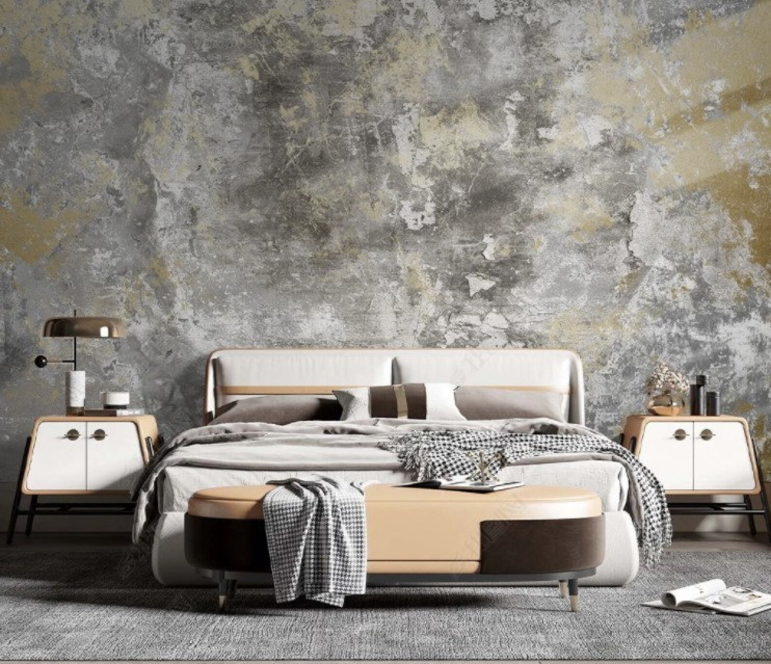 Old Style Unplastered Wall Wallpaper / Concrete Wall Wallpaper - Etsy