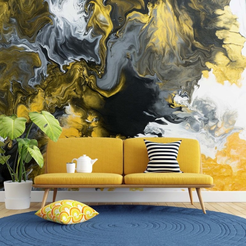 Abstract Wall Mural - Etsy