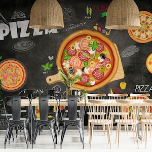Italian Pizza Wallpaper / Fast Food Wallpaper / Pizza Time Wallpaper ...