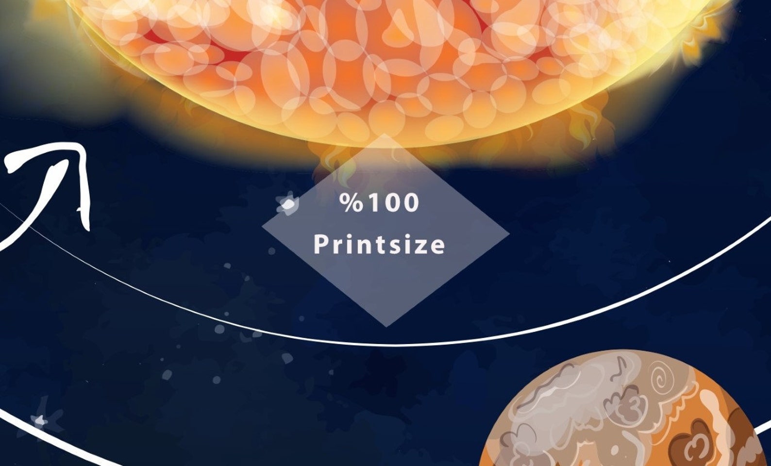 The Solar System Planets in Russian Wallpaper / Funny Wallpaper / Kids ...