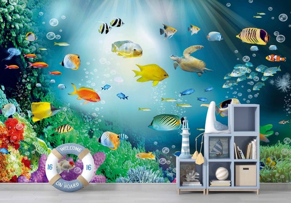 3d Ocean Life Wallpaper