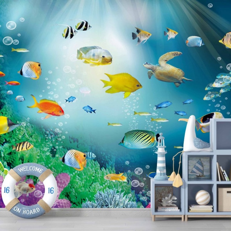 3d Look Wallpaper - Etsy