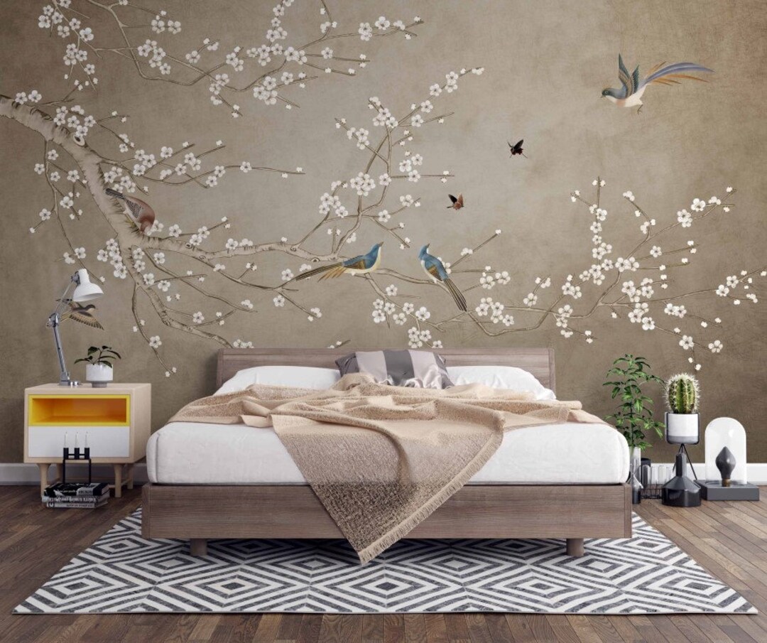 Brown Background Wallpaper / Piegon Wallpaper / Spring Wallpaper ...