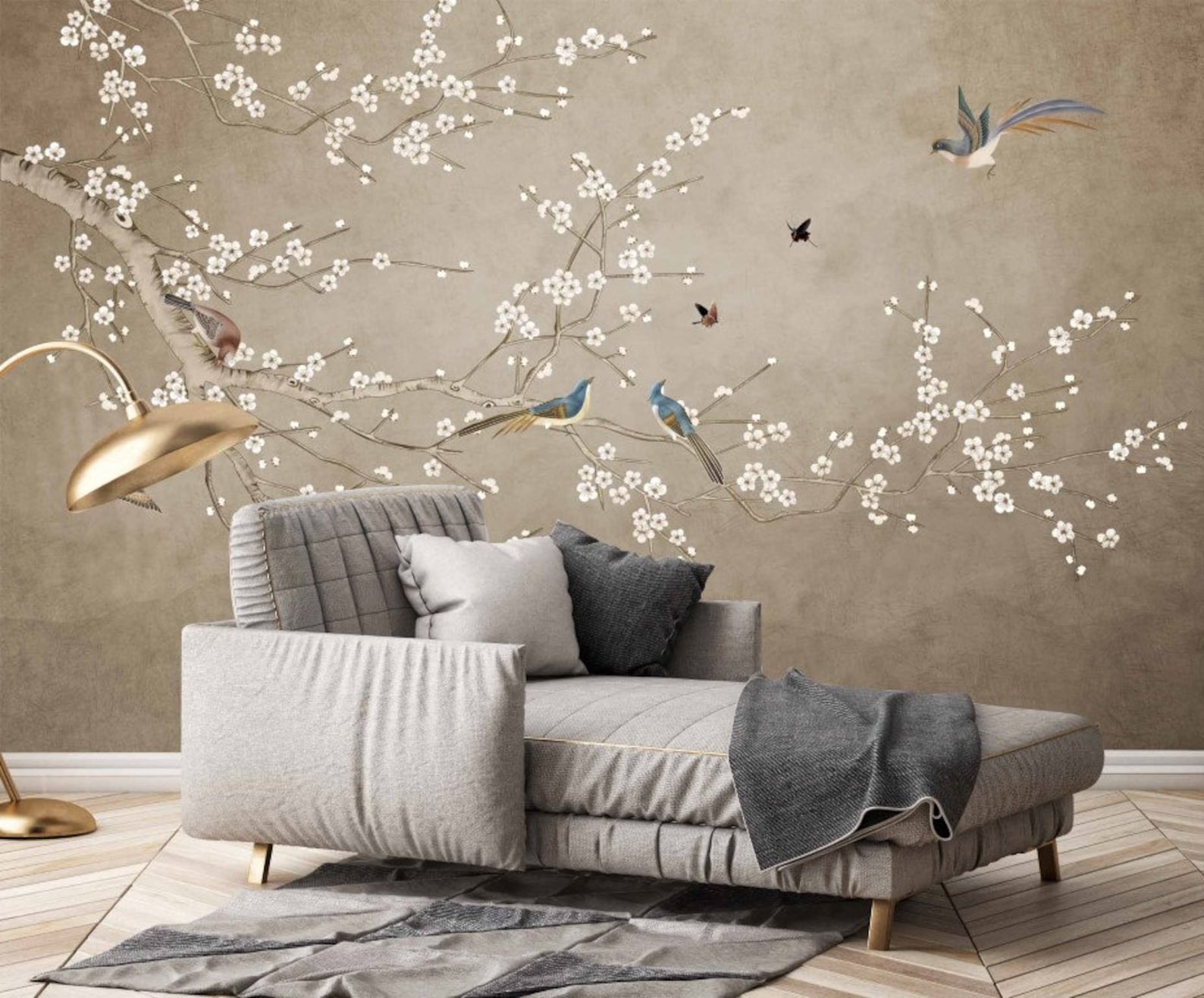 Brown Background Wallpaper / Piegon Wallpaper / Spring Wallpaper ...