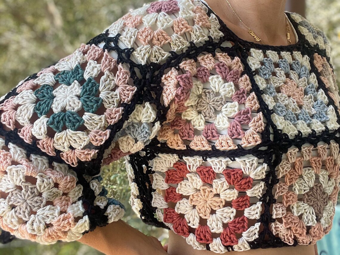 Crochet Pattern Bundle: Stella Tee / Granny Tee / Granny Lace - Etsy