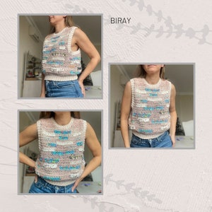 Scrap Vest Crochet Pattern (digital Download Only) - Etsy